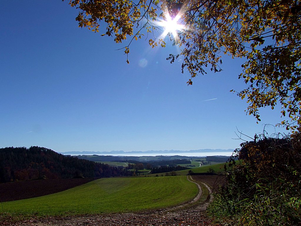 Der Weg in die Ferne;101029 - Landschaftsfotos.eu