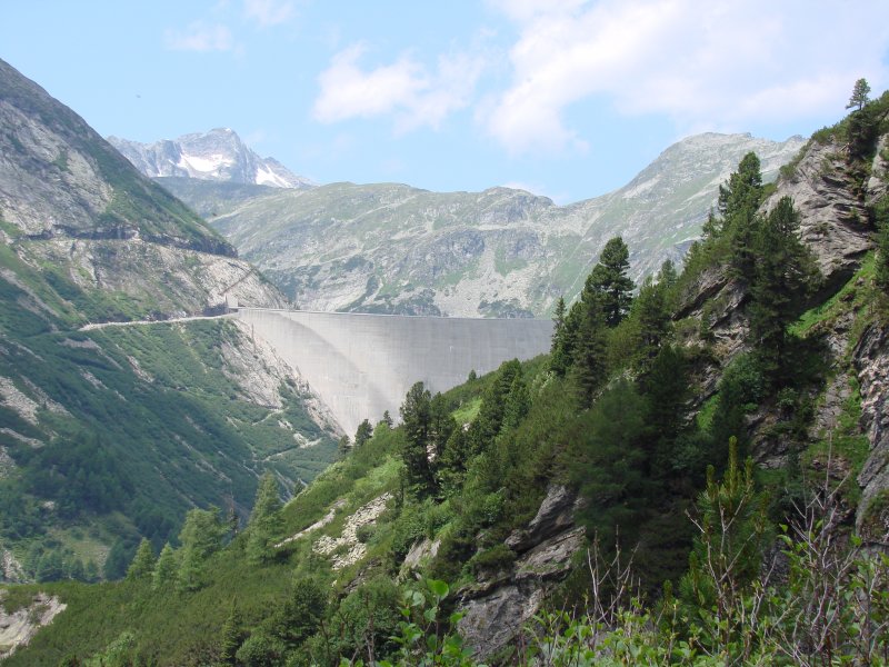 Staumauer - Landschaftsfotos.eu
