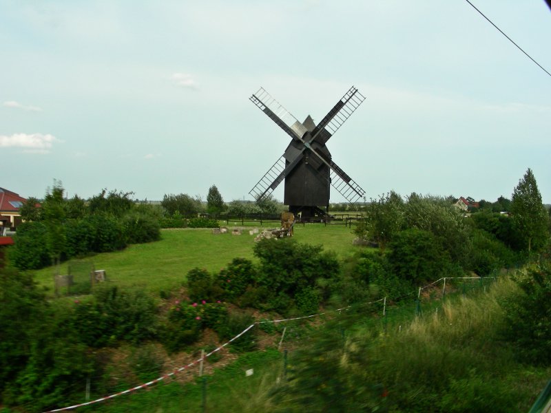 Windmühle im Brandenburgischen - Landschaftsfotos.eu